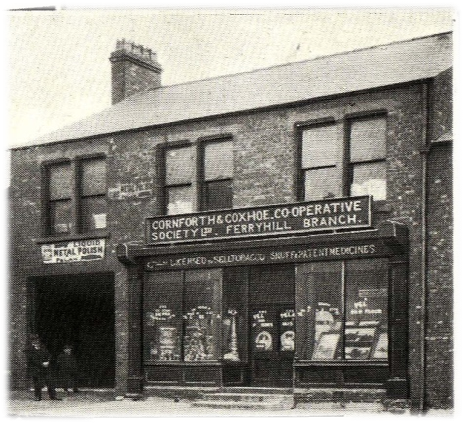 Coxhoe & Cornforth Co-operative Society. – Coxhoe Local History Group